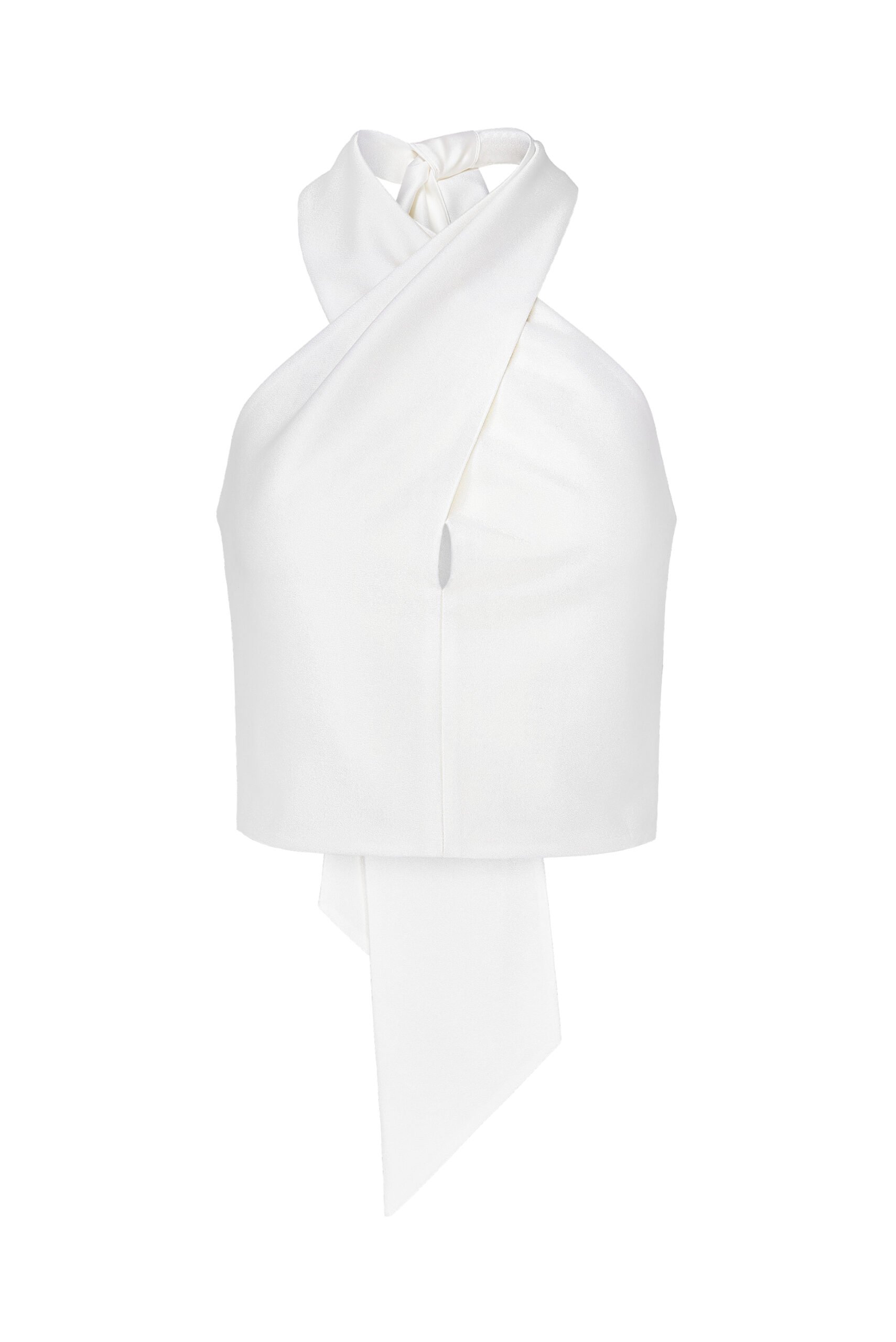 Getty Neckholder Top - Kaviar Gauche